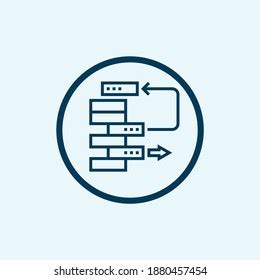 Backlog Icon Line Style Element Agile Stock Vector Royalty Free Shutterstock