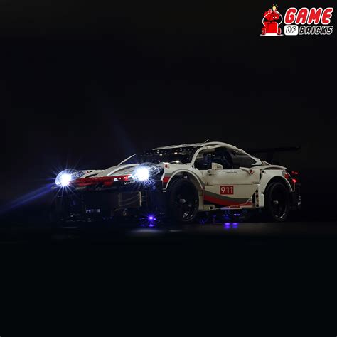 LED Light Kit For LEGO Porsche 911 RSR 42096