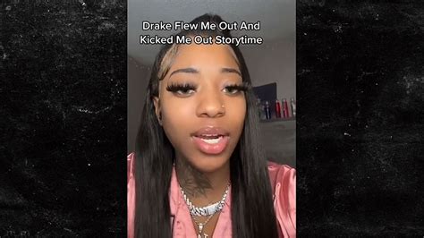 Tiktoker Claims Drake Booted Her During Sexual Liaison