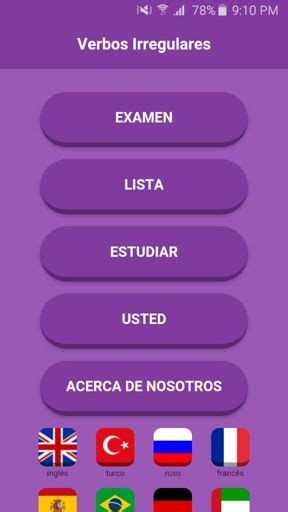 Verbos Irregulares En Ingles Idiomas Amino