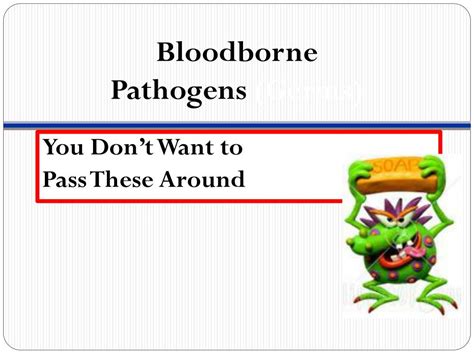 Ppt Bloodborne Pathogen Training Powerpoint Presentation Free Download Id