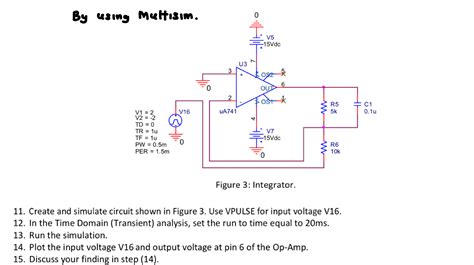 Solved By Using Multisim 11 Create And Simulate Circuit Chegg