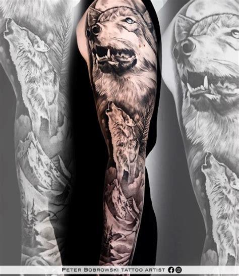 20 Beautiful Wolf Tattoo Designs Youll Love