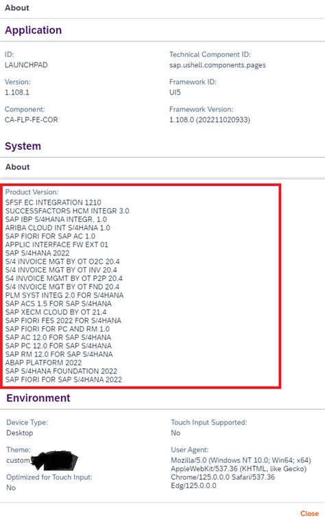 Solved How To Identify Sap S4 Hana Version For Sap Compa Sap Community