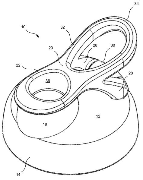 Bottle Closure With Integrated Flip Top Handle Eureka Patsnap