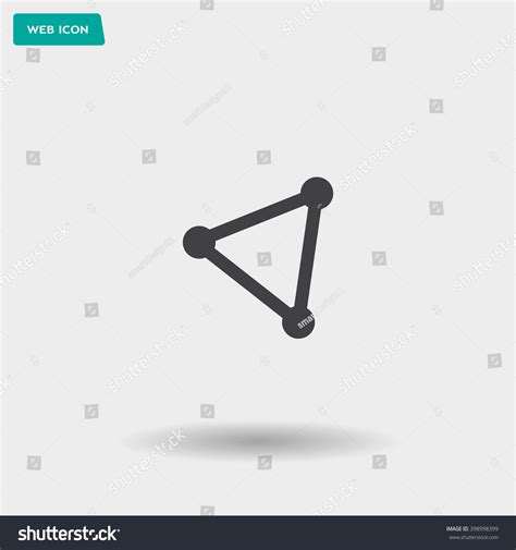 Abstract Network Connection Structure Digital Technology Stock Vector