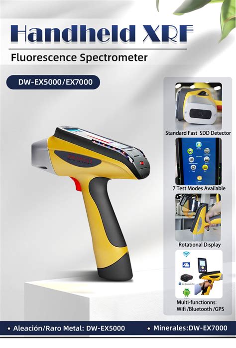 Drawell Dw Ex7000 Xrf Metal Analyzer Portable And Precise