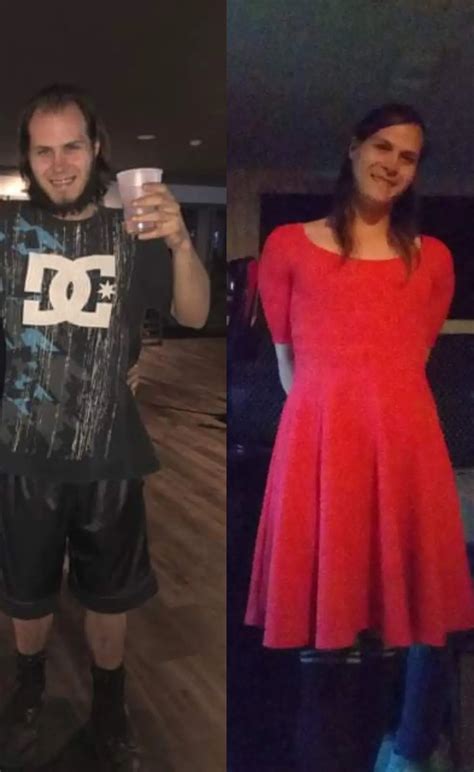 Before And After Still On A Basic Level Without Hormones But Im Making Progress Babe By