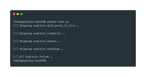 RootOS MacOS Root Helper