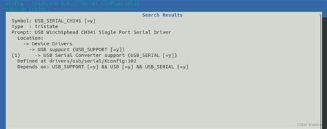 嵌入式arm linux使能usb转串口驱动 usb 转 串口 怎么写这个驱动 linux csdn博客