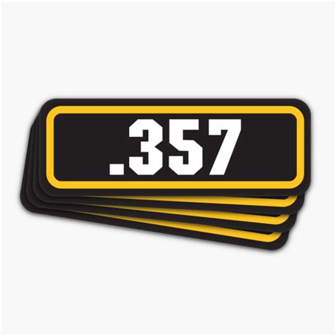 357” Ammo Label 4 Pack Az House Of Graphics