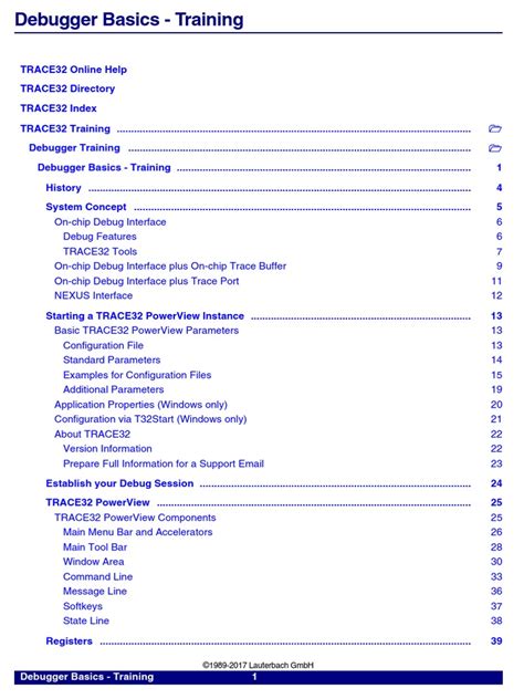Training Debugger Pdf System On A Chip Multi Core Processor