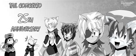 Tail Concerto 25 Anniversary By Cabimangaka On Newgrounds