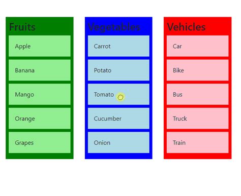 Creating A Inter Draggable Lists With React Beautiful Dnd