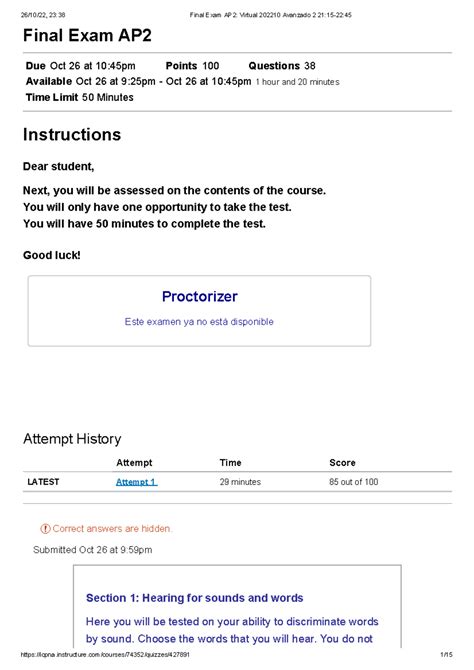 Final Exam Ap2 Virtual 202210 Avanzado 2 21 15 22 45 Final Exam Ap