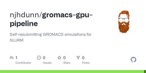 Github Njhdunn Gromacs Gpu Pipeline Self Resubmitting Gromacs Simulations For Slurm