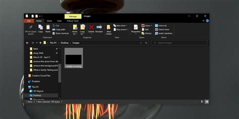 FIX Black Background PNG In File Explorer On Windows