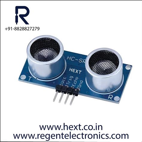 Hc Sr04 Ultrasonic Module High Precision Up To 3mm Detection Distance 2cm 450cm At ₹ 100 Piece