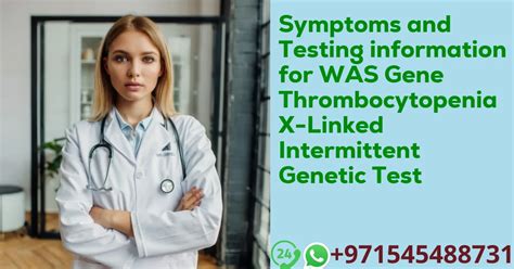 Symptoms And Testing Information For Was Gene Thrombocytopenia X Linked