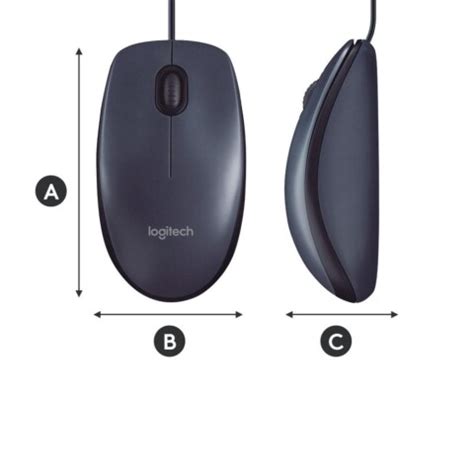 Logitech M90 - Ficha Técnica