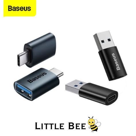 Baseus Usb To Type C Otg Adapter Usb Usb C Male To Micro Usb Type C Female Adapter