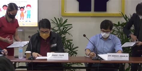 Dswd At Dilg Pormal Nang Lumagda Ng Kasunduan Sa Pagpapabilis Ng