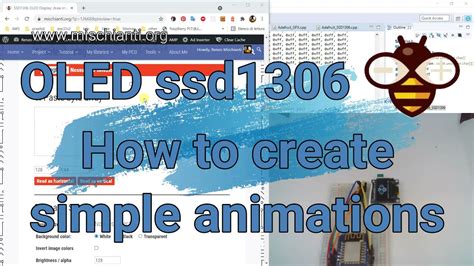 Generate A Byte Array Of Images And Make An Animation On Oled Display Ssd1306 Arduino Ide