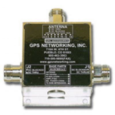 AAP Networked Amplified GPS Splitter 1 Input 2 Output