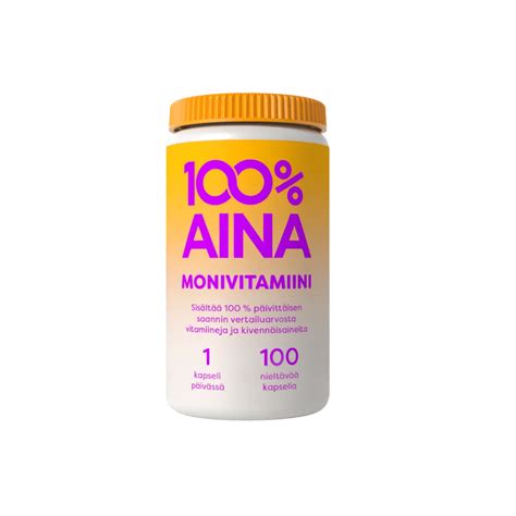 100 Aina Monivitamiini Apteekki 360