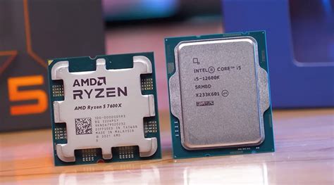 پردازنده ای ام دی Ryzen 5 7600x یا اینتل Core I5 12600k