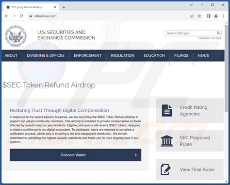 Sec Token Refund Airdrop Scam Removal And Recovery Steps Updated