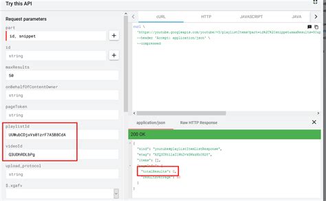 Youtube Api Playlistitems Does Not Return All Items Of The Uploaded