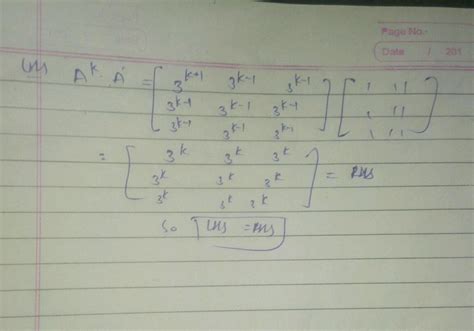 Example 16 If Aleft Begin Array Lll 1 And 1 And 1 1 And 1 And 1 1 And 1 And 1end Array Right Prove That