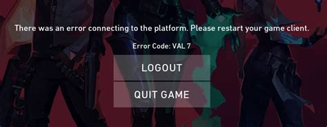 How To Fix Error Code Val 7 In Valorant