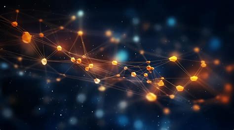 Premium Ai Image Abstract Digital Connections With Data And Blockchain Technology