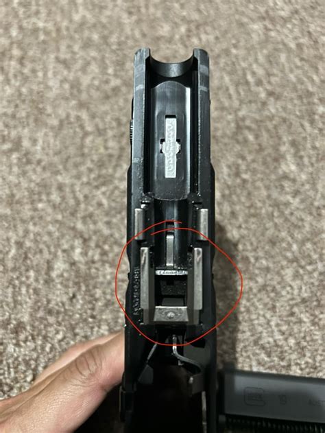 Glock Frame Rail Nickel Peeling R Glocks