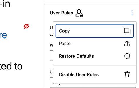 How To Use Block Rules Options Content Control Plugin