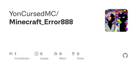 Github Yoncursedmcminecrafterror888