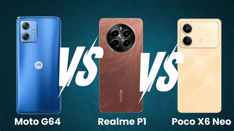 Moto G64 Vs Realme P1 Vs Poco X6 Neo போனில் எது பெஸ்ட்