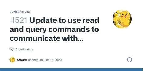 Update To Use Read And Query Commands To Communicate With RIGOL DG811