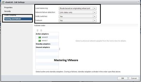 What Is NIC Teaming Mastering VMware