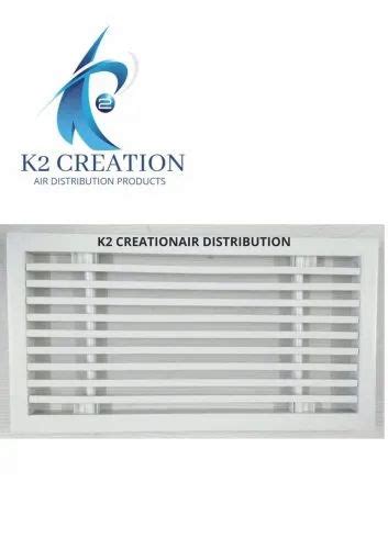 Air Grille Rectangular Ac Aluminium Grill At ₹ 280piece In Ahmedabad