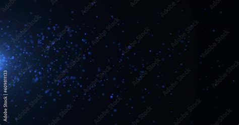 Blue Colors Luxury With Glow Bokeh Backgrounds Black Backgrounds Use Blending Mode Screen