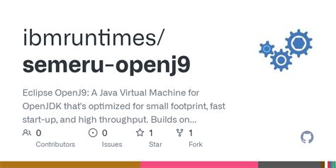 github ibmruntimes semeru openj9 eclipse openj9 a java virtual machine for openjdk that s