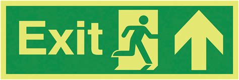 Exit For Emergency Use Only Nite Glo Safety Sign Nite Glo Signs