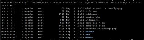 Patient Privacy Module Installation Errorcould Not Open Tablesql