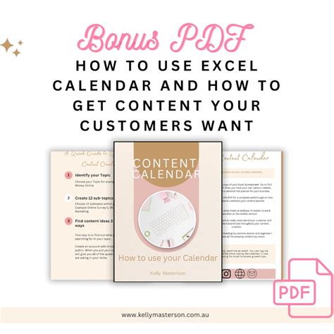 Content Planner Excel Spreadsheet Content Planner Social Media Content Planner Content