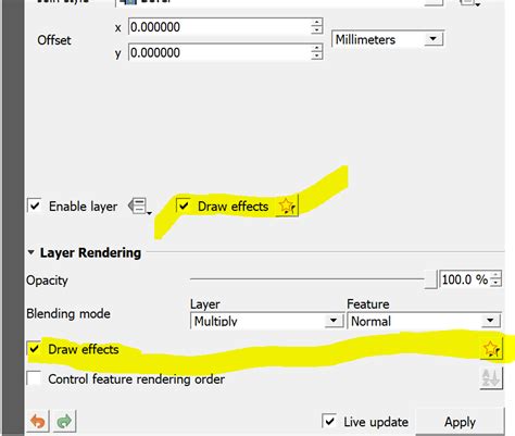 Style Why Are There Two Draw Effects Buttons In Layer Styling Panel