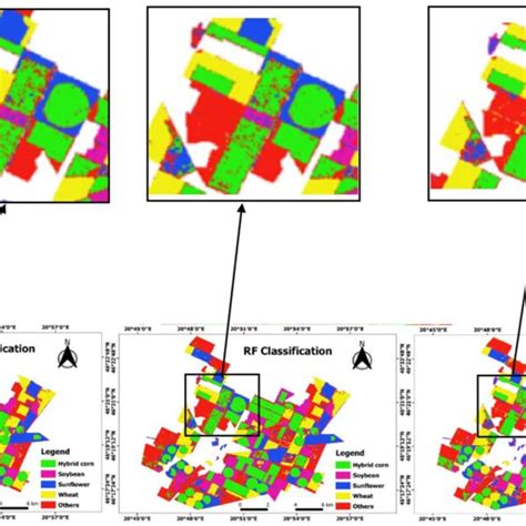 Classification Map Using Support Vector Machine Svm Random Forest
