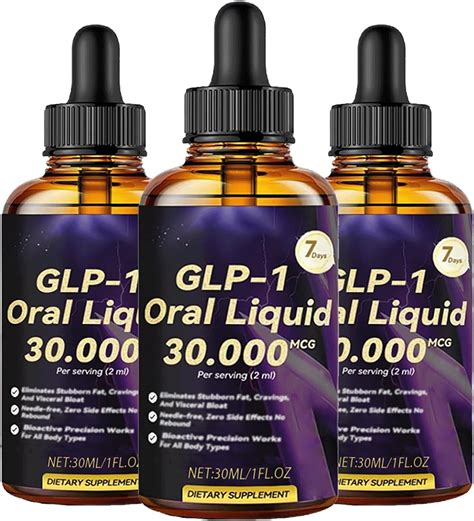 Glp 1 Liquid Drops Glp1 Support For Women And Men Glp Activate Natural Formula Glp 1 For